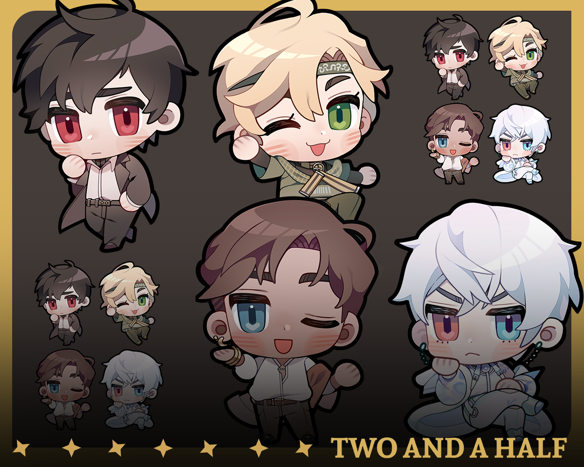 Dreambound Keychains - TWO AND A HALF STUDIOS